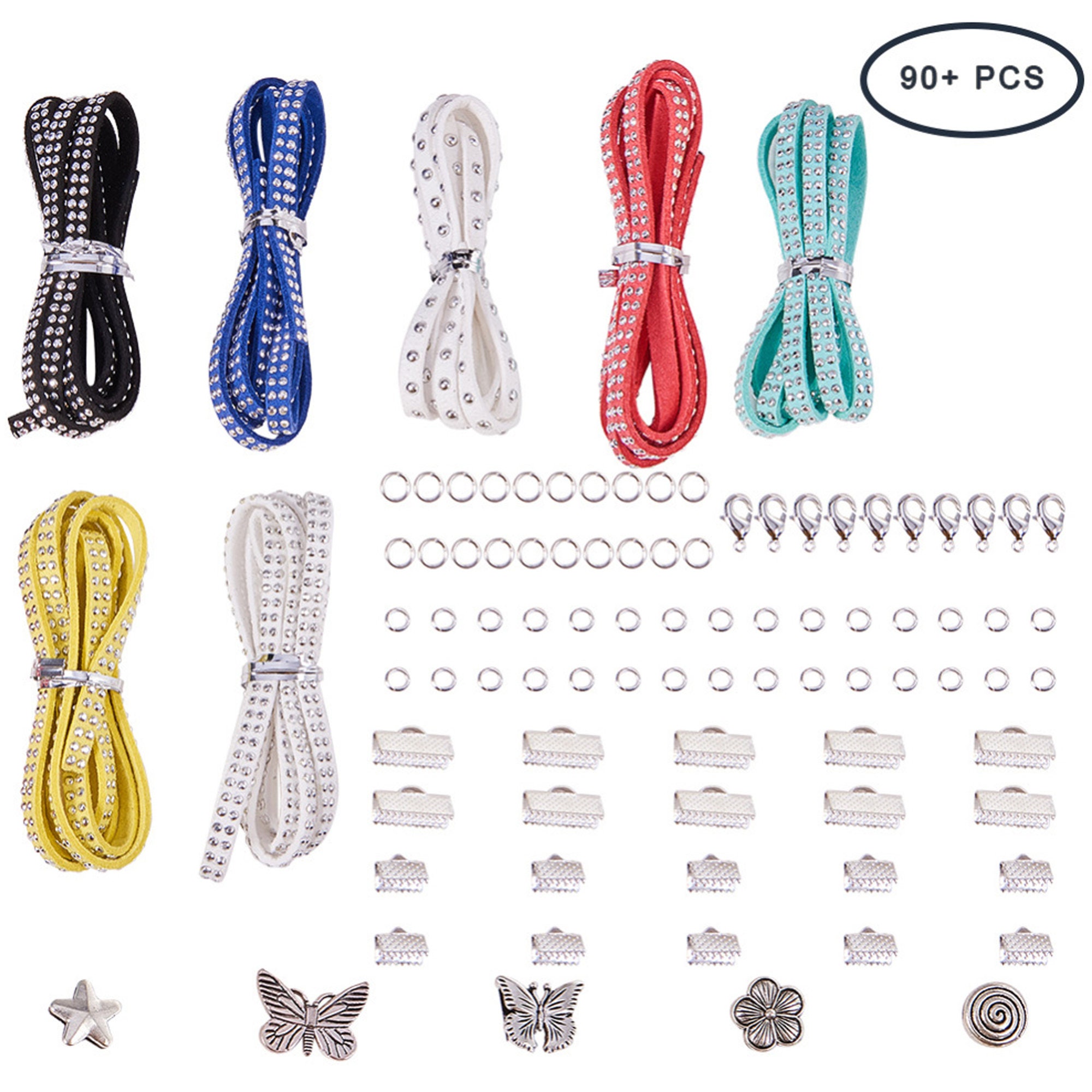 DIY Bracelets Making Kit DIY Craft Jewelry Gift Set for Girls Teens ...