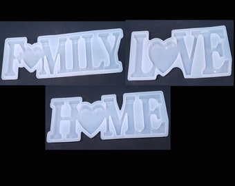 Family Resin Mold - Etsy