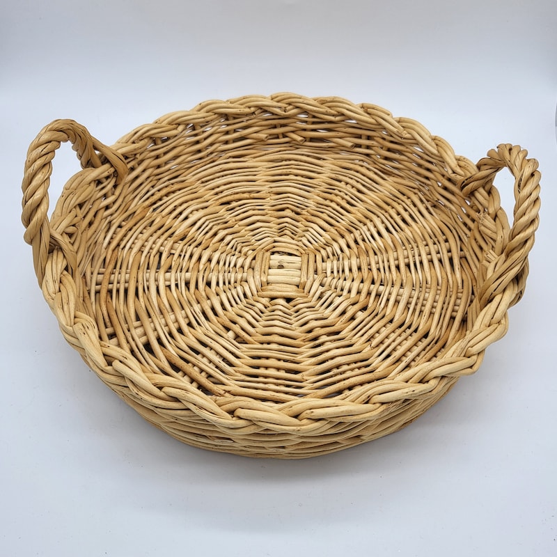 Wicker Tray - Etsy