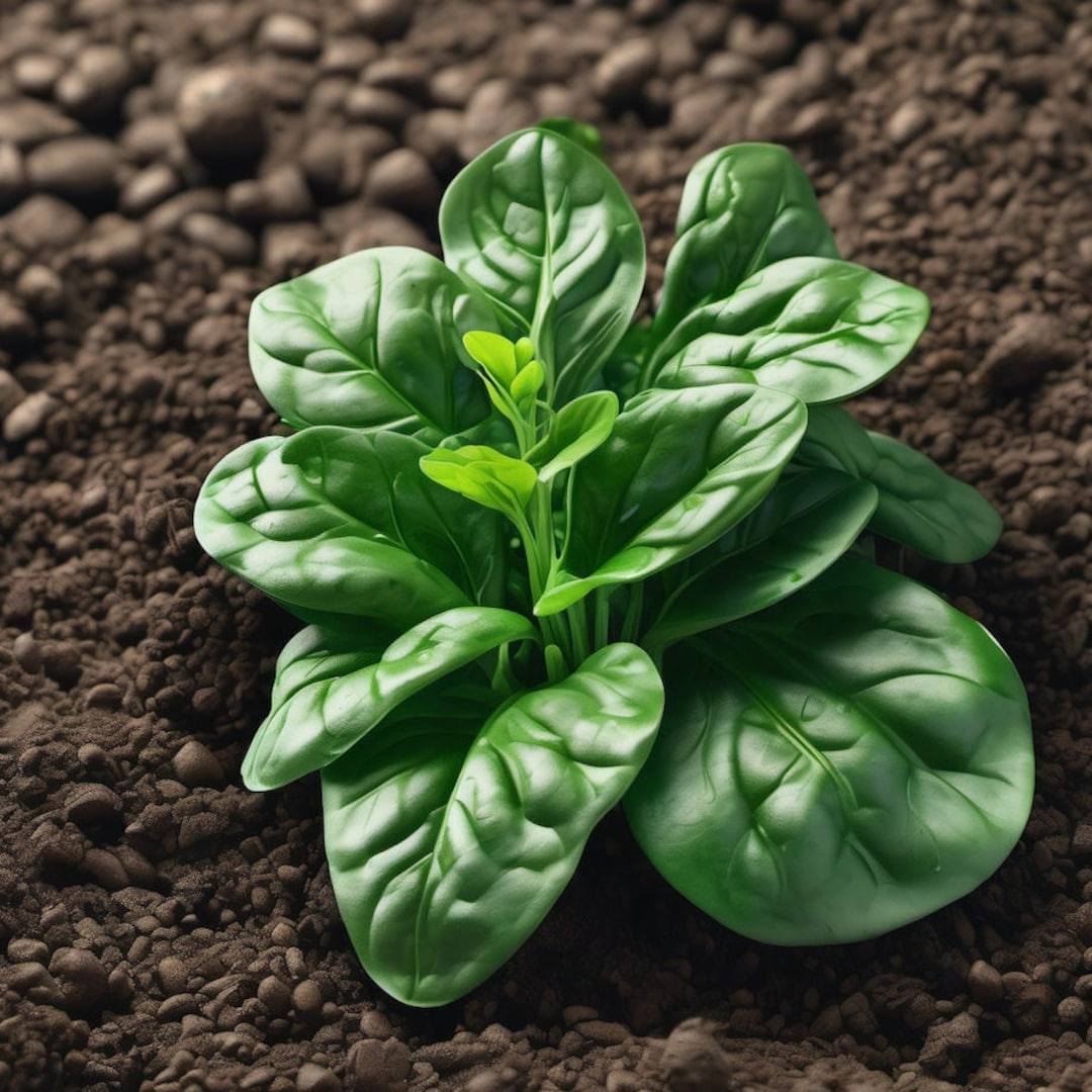 Spinach Seeds - Organic, Heirloom, Open Pollinated, Non GMO - Grow ...