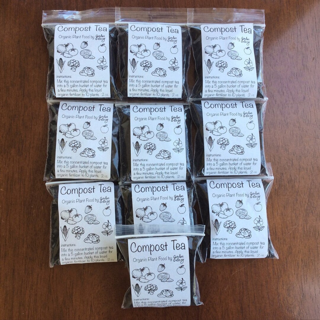 Compost Tea for Plants - 100% Organic Fertilizer - for Indoors ...