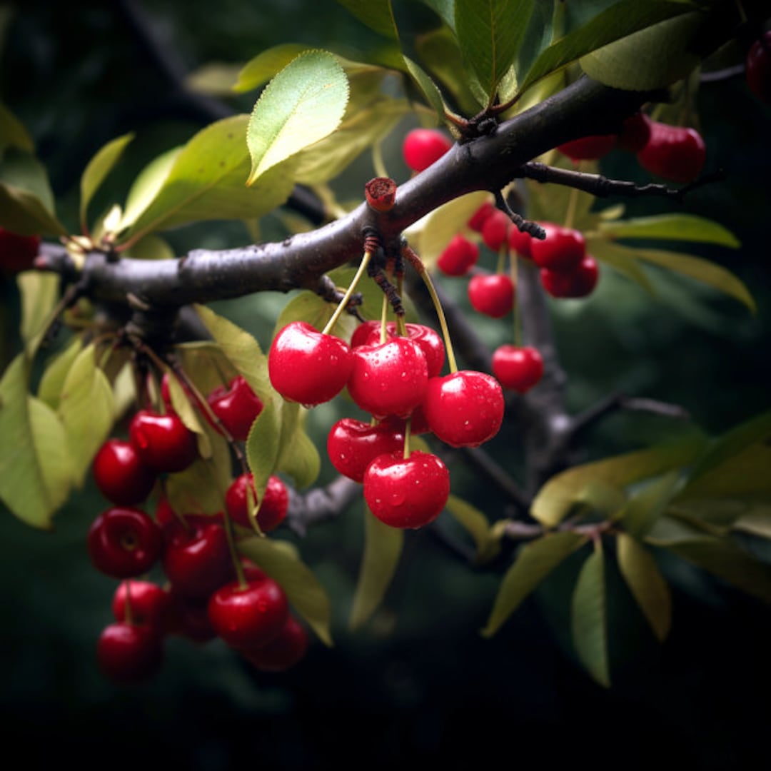 Red Cherry Seeds - Organic, Heirloom, Open Pollinated, Non GMO - Grow ...