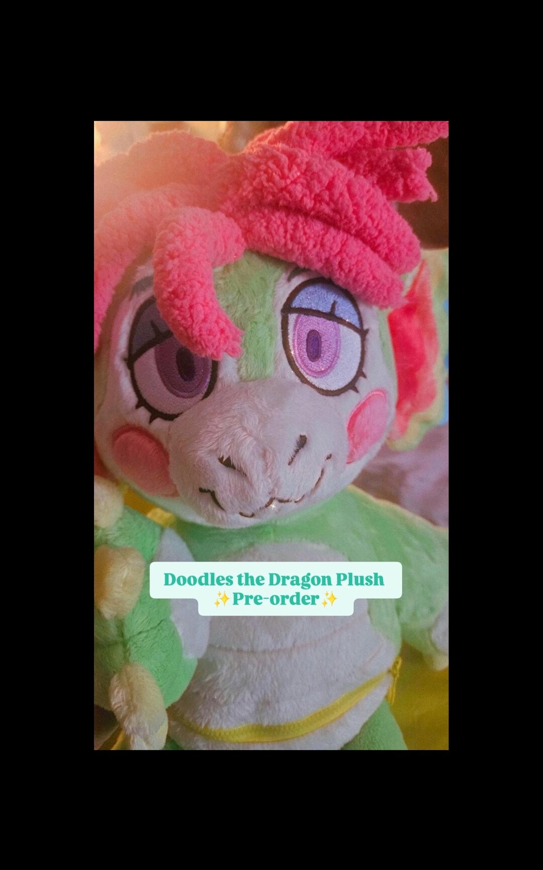 PRE-ORDER 18inch Doodles the Dragon Plush - Etsy