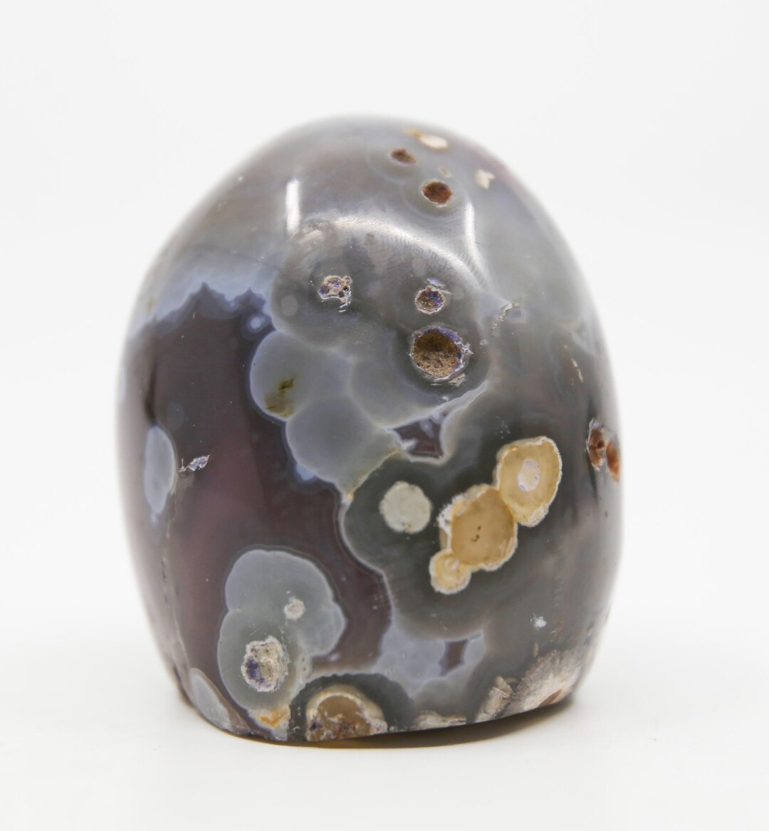 Orbicular River Agate Stone - Etsy