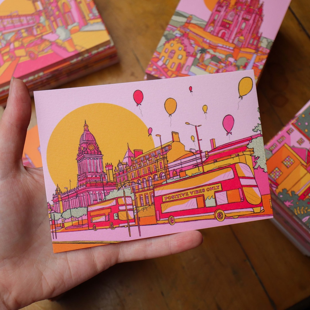 Leeds Postcard, Art Postcards, Cute Postcards, Travel Postcards ...