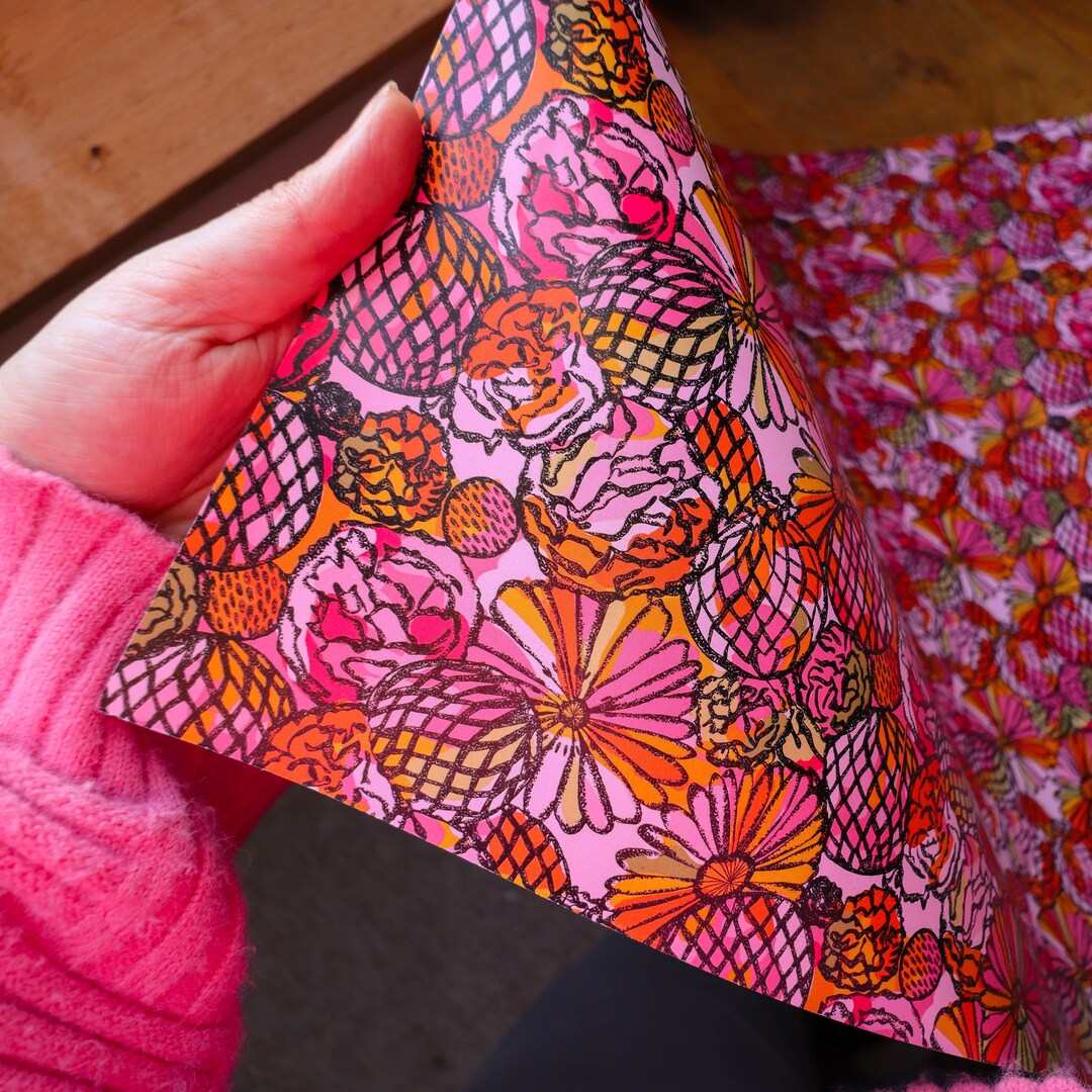 Paper Lantern Wrapping Paper - Etsy