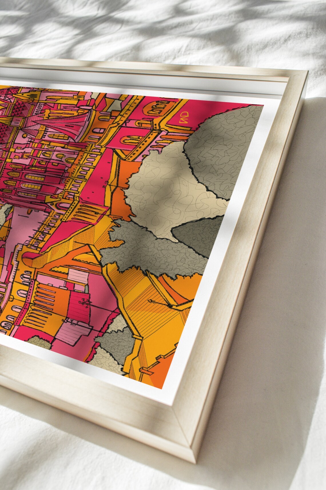 Budapest Hungary Art Print Budapest Drawing Budapest Wall Art - Etsy