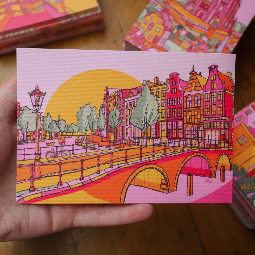 Amsterdam Postcard, Art Postcards, Cute Postcards, Travel Postcards, Vintage Style Postcards ...