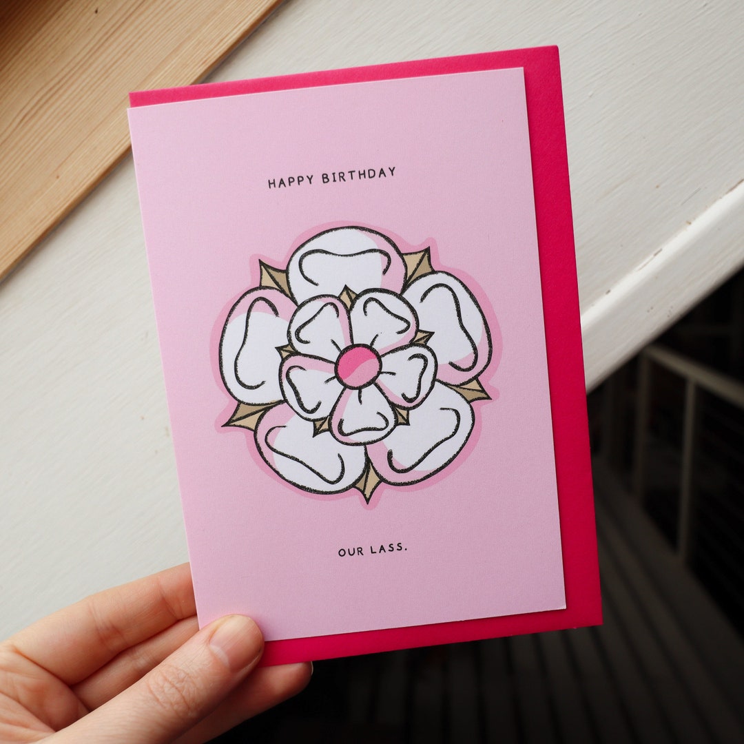 Yorkshire Lass Greeting Card - Etsy