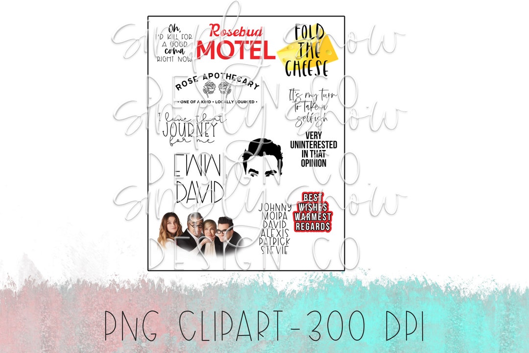 Schitts Creek PNG Clipart: Eww David, Moira Rose (digital Download) - Etsy