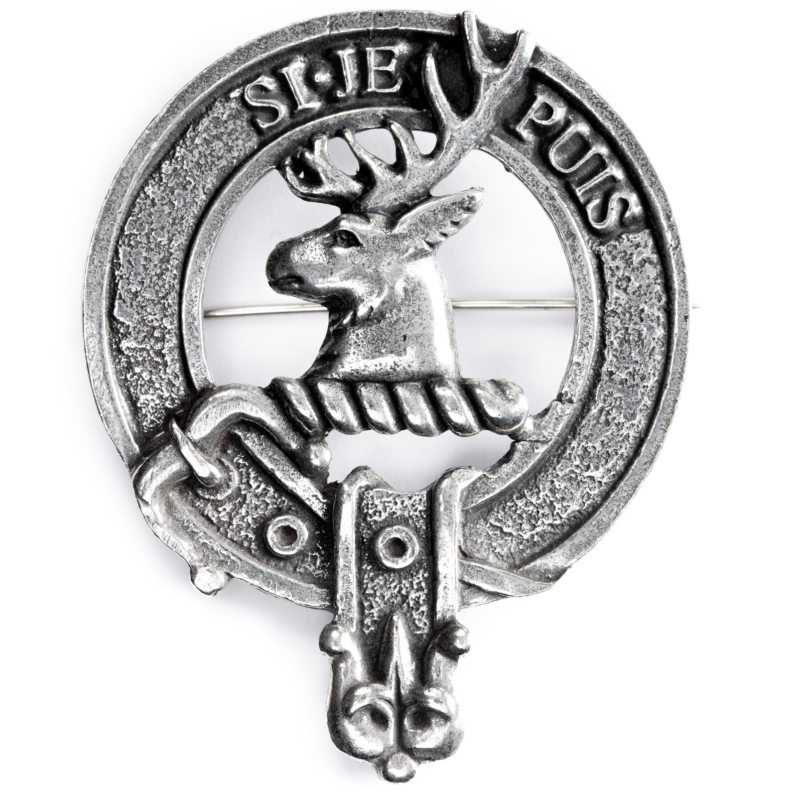 USA Kilts Colquhoun Clan Crest Cap Badge / Brooch Pin Made in | Etsy