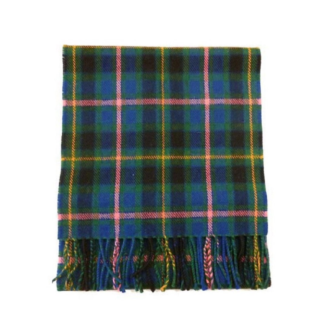 USA Kilts Irish County Offlay Tartan Plaid Lambswool Scarf Made in ...