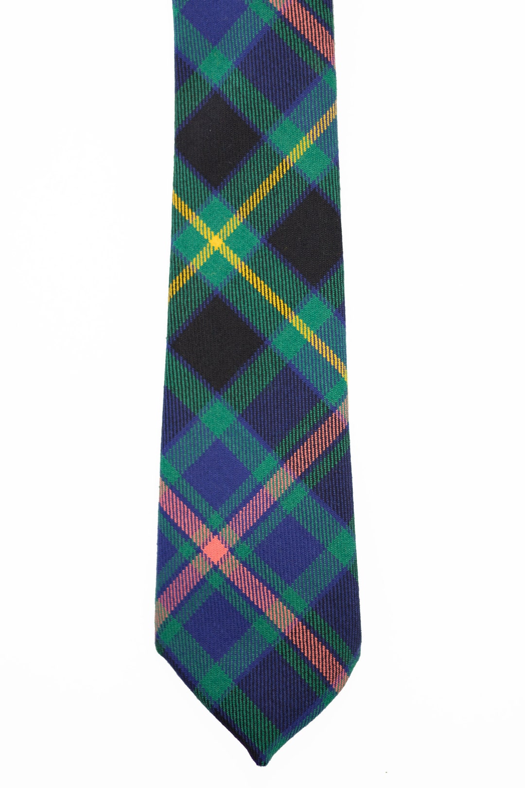 USA Kilts Irish County Offlay Tartan Plaid Wool Tie Made in Scotland - Etsy