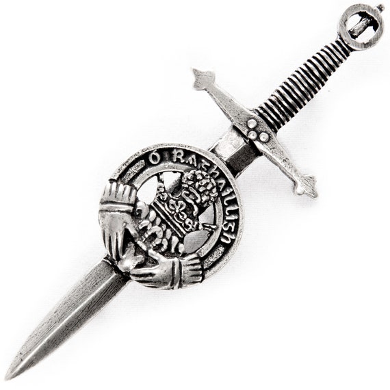 USA Kilts Gallagher Irish Clan Crest Kilt Pin Made In