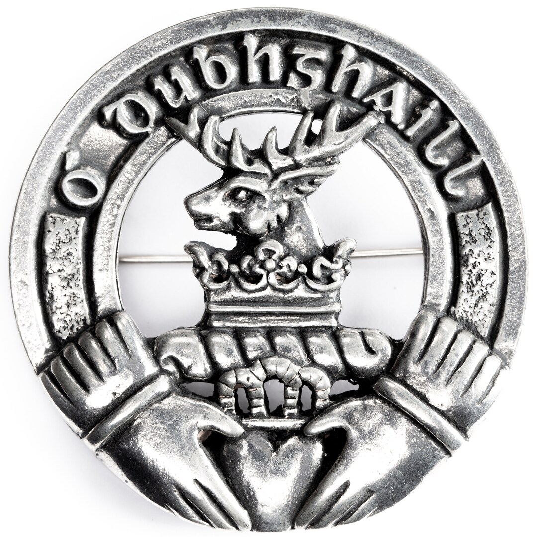 USA Kilts Doyle Irish Clan Crest Cap Badge / Brooch Pin Made in ...