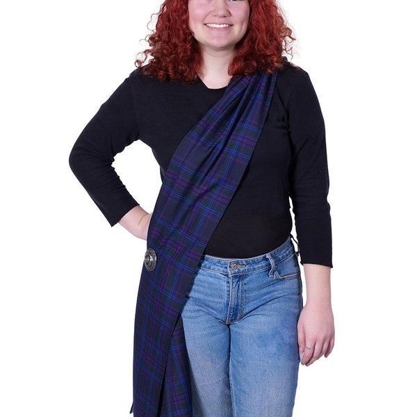 Spirit of Scotland Tartan Sash - Etsy