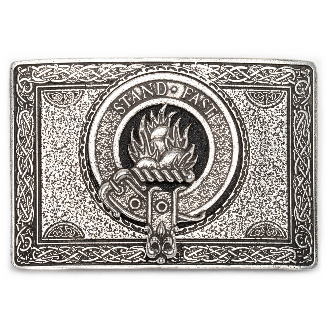 USA Kilts Grant Clan Crest Belt Buckle Made in Scotland - Etsy