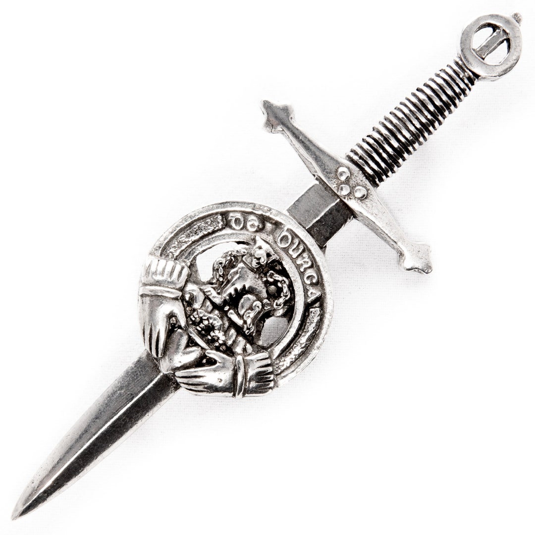 USA Kilts Burke Irish Clan Crest Kilt Pin Made in Scotland - Etsy