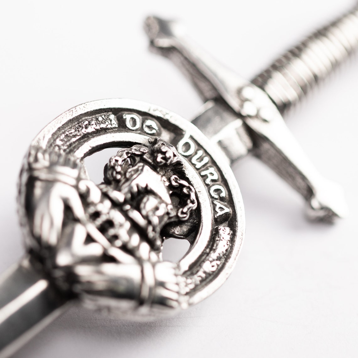 USA Kilts Burke Irish Clan Crest Kilt Pin Made in Scotland - Etsy