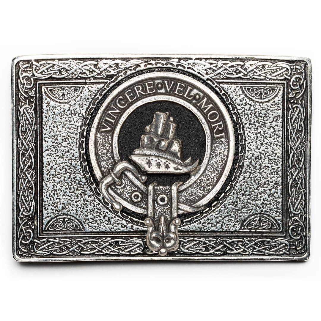USA Kilts Macneil Clan Crest Belt Buckle Made in Scotland - Etsy