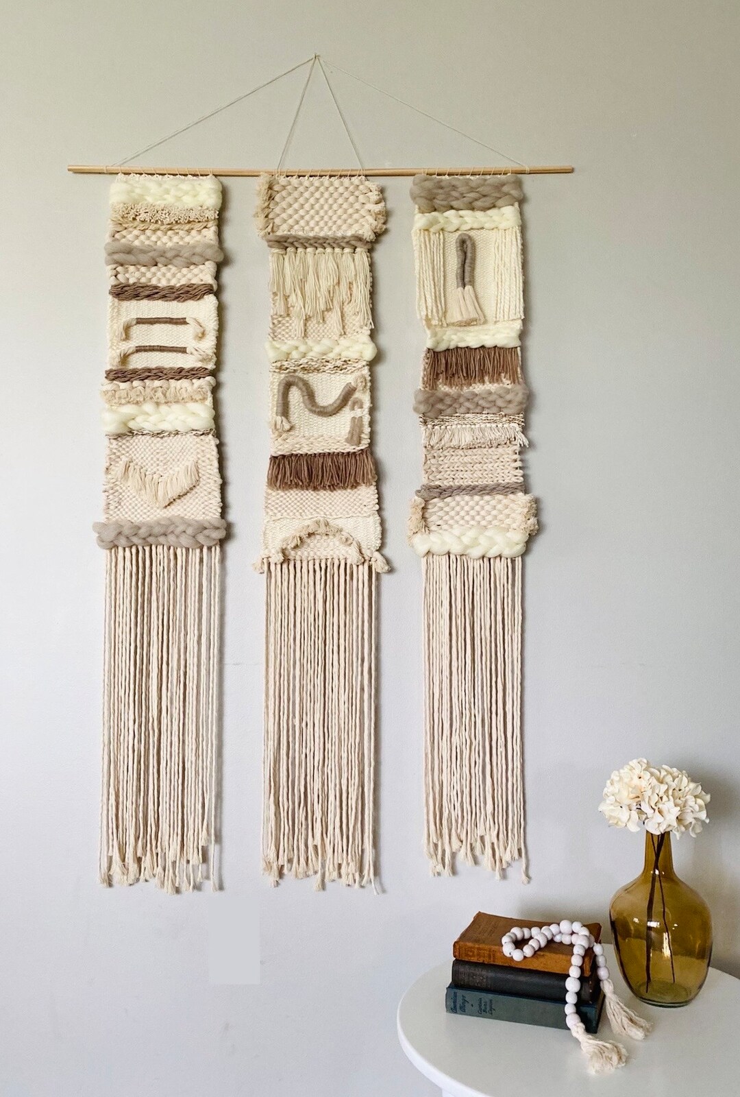 Woven Wall Art | Statement Piece | Wall Decor Weaving | Woven Panels ...