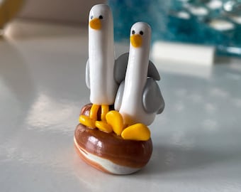 Handmade Clay Seagull Figures Gift for Friends/loved Ones - Etsy UK