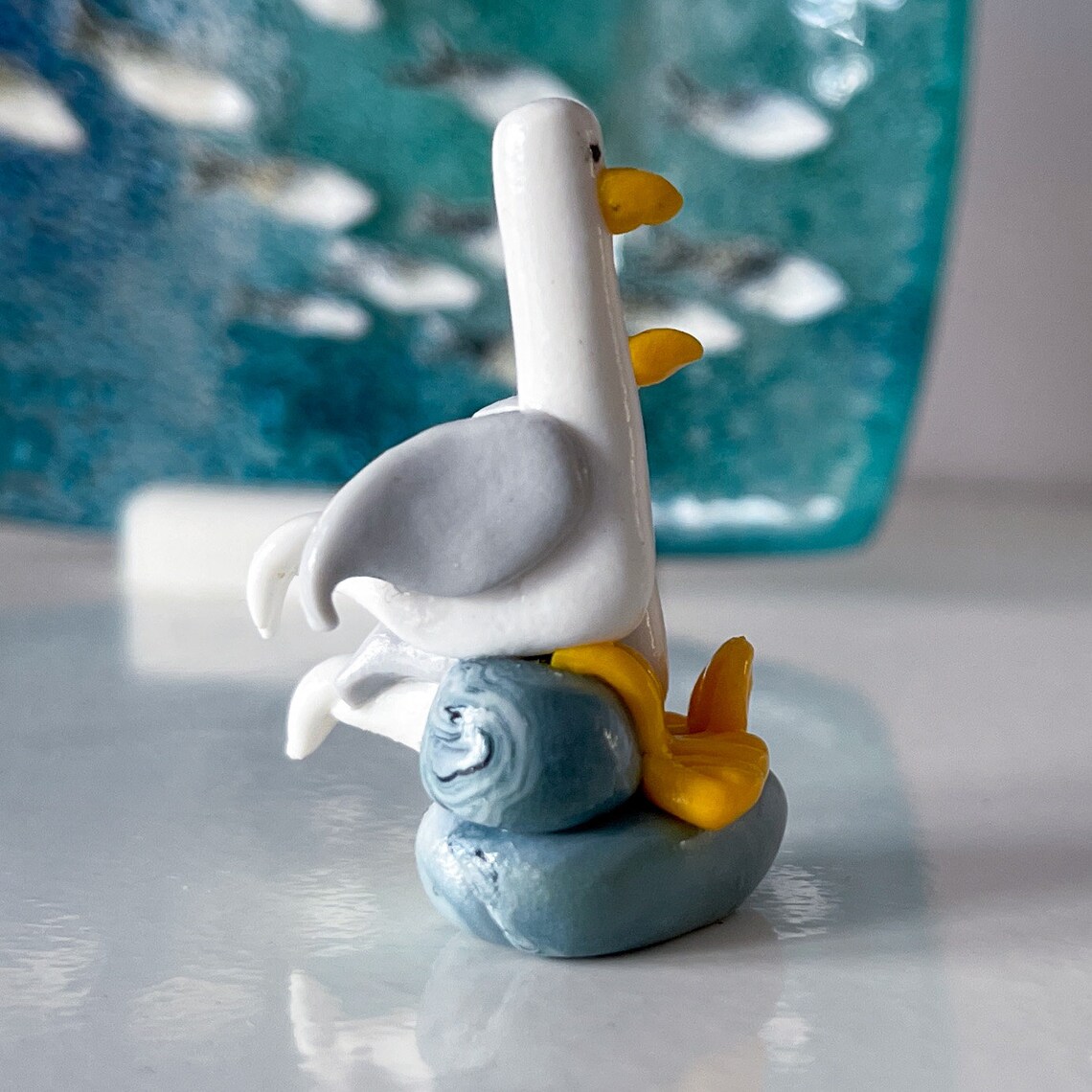 Handmade Clay Seagull Figures Gift for Friends/loved Ones. - Etsy UK