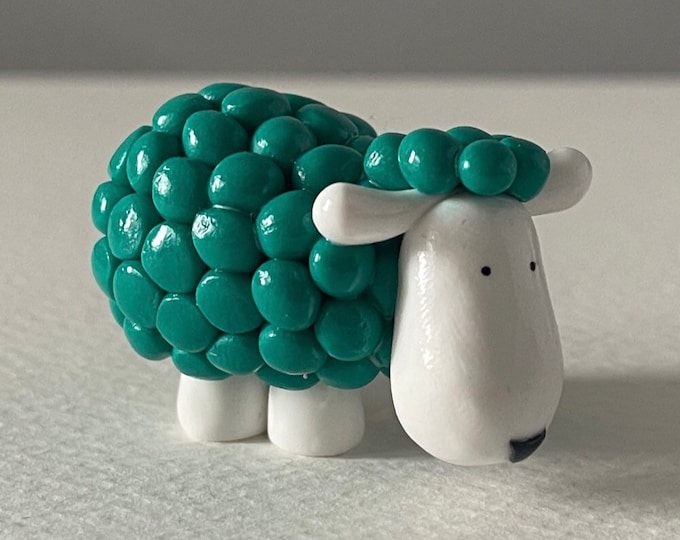 Handmade Clay Sheep Figure, Gift for Friends/loved Ones. - Etsy