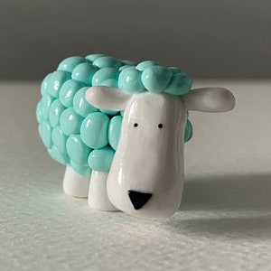 Handmade Clay Sheep Figure, Gift for Friends/loved Ones. - Etsy