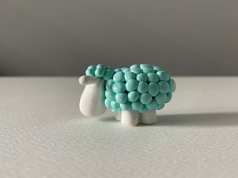 Handmade Clay Sheep Figure, Gift for Friends/loved Ones. - Etsy