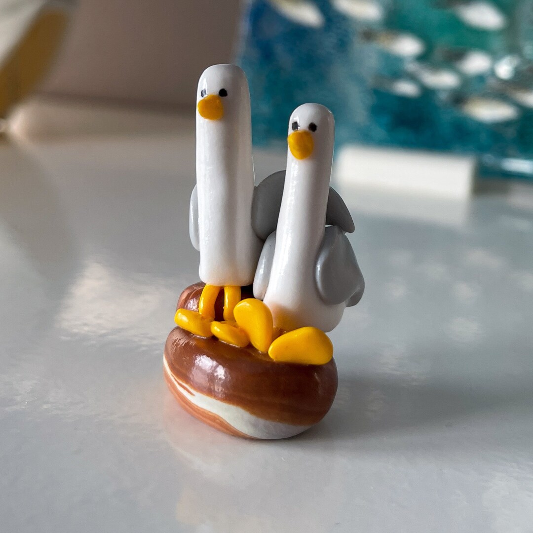 Handmade Clay Seagull Figures, Gift for Friends/loved Ones. - Etsy UK