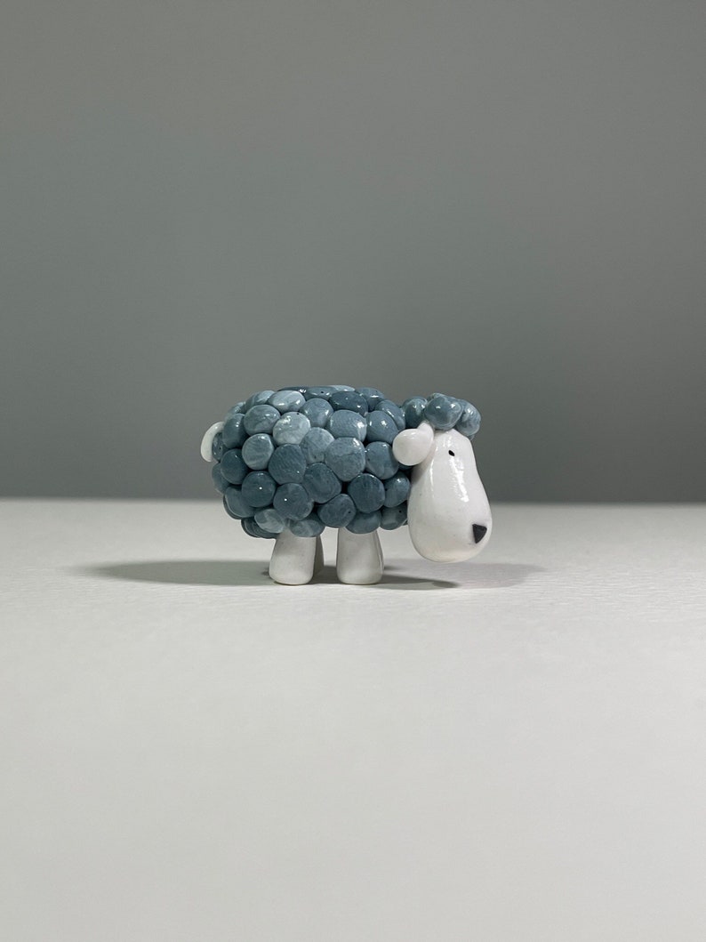Handmade Clay Sheep Figure, Gift for Friends/loved Ones. - Etsy