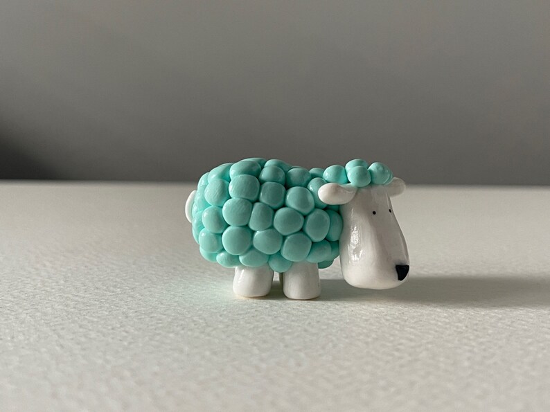 Handmade Clay Sheep Figure Gift for Friends/loved Ones. - Etsy