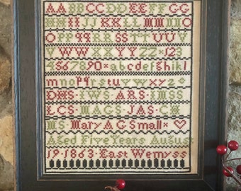 Mary Sampler - Etsy