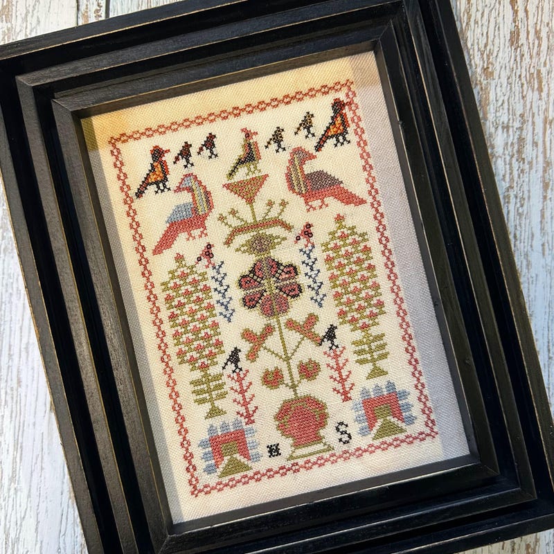 Spring Needlepoint Pdf - Etsy