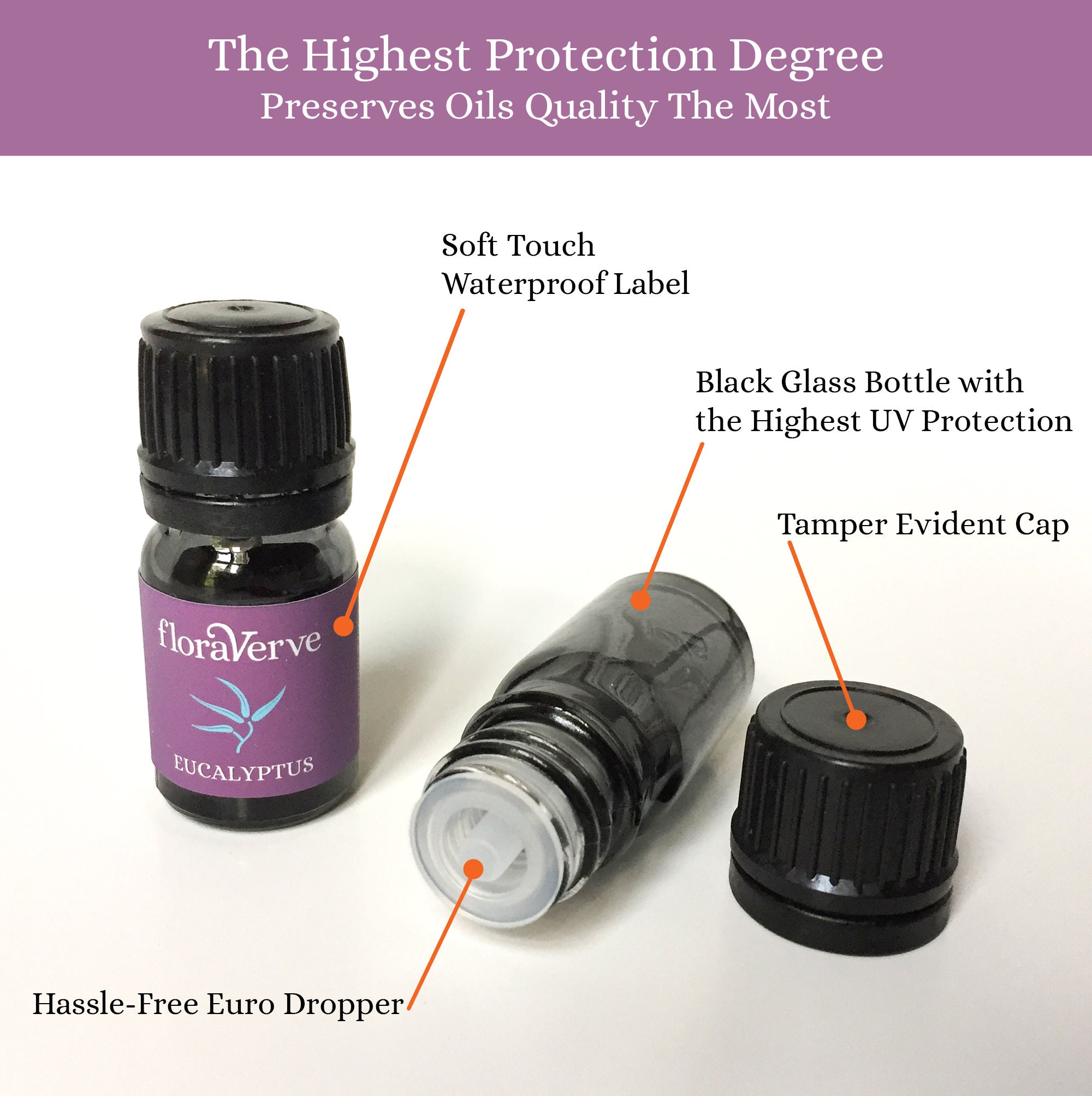 Floraverve Essential VERVE Collection, Natural & 100% Pure Aromatherapy ...