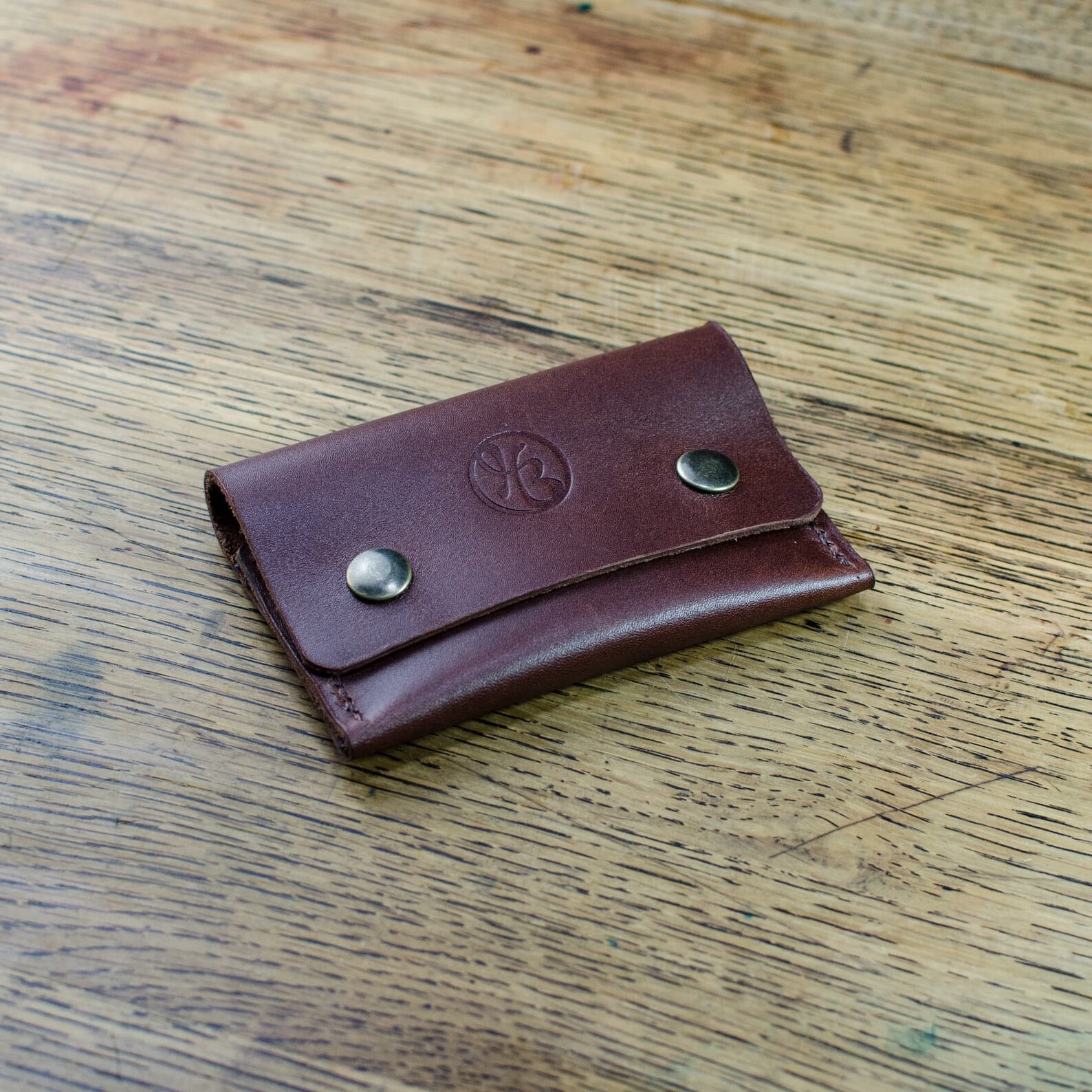Leather Card Wallet / Handmade Leather Card Case / Leather - Etsy