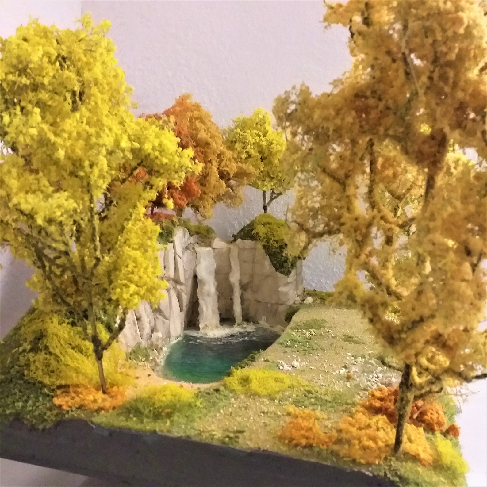 Scenic Forest in Autumn Colours, Scale 1/18 to 1/100 - Etsy