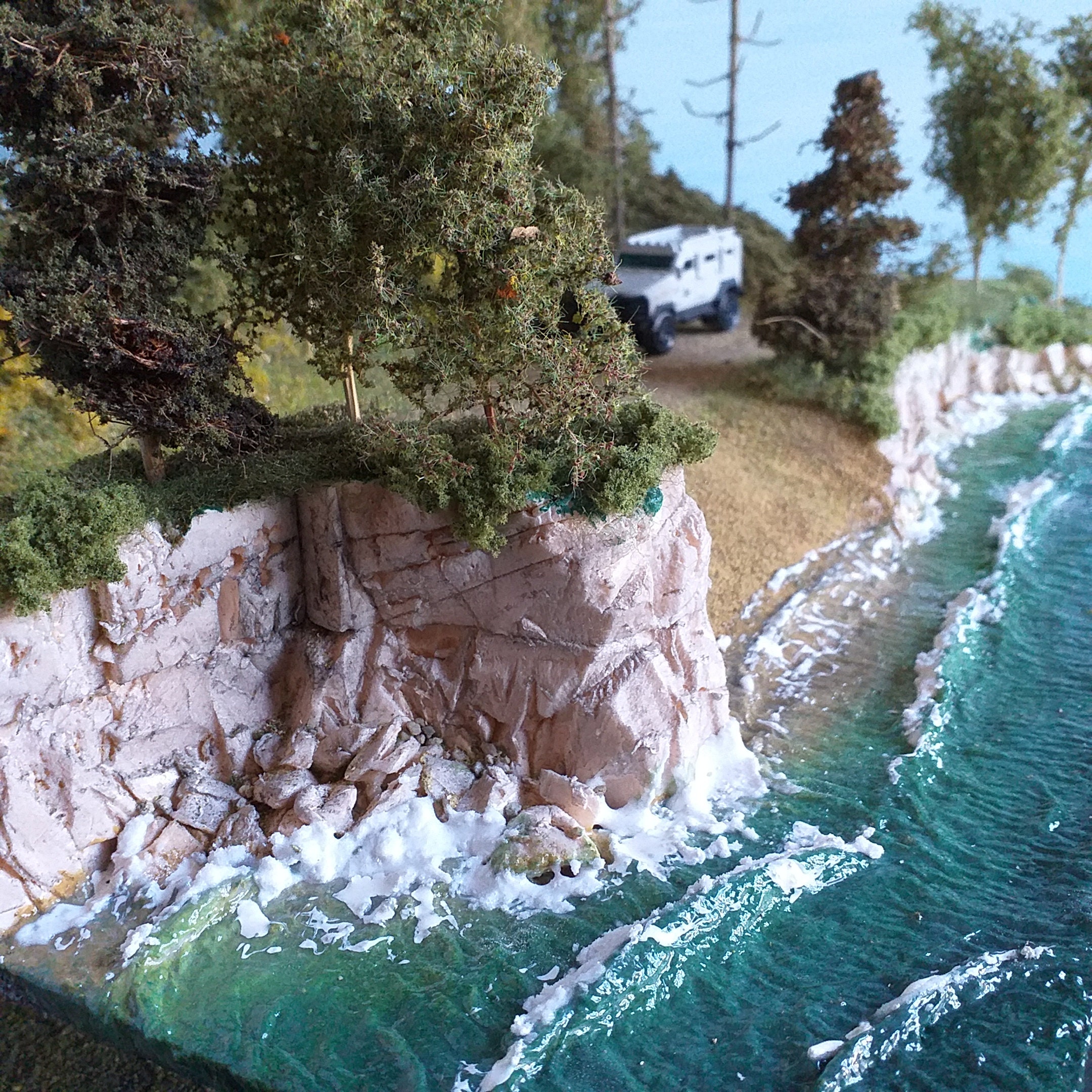 Seashore Forest Road Diorama Scal 1/32 to 1/160 - Etsy Canada