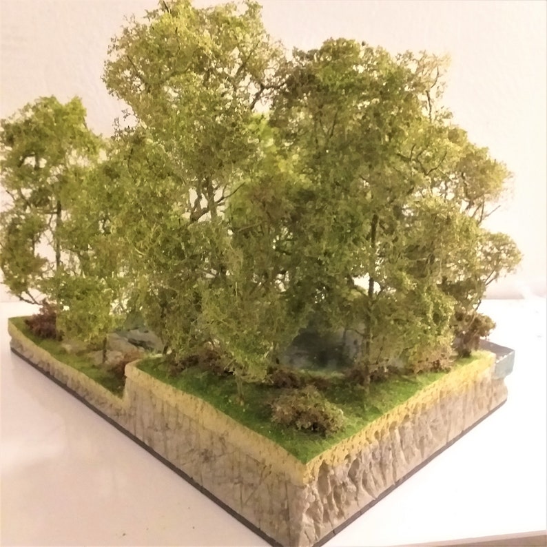 Diorama of the Bronx River Waterfall in Scarsdale, USA. - Etsy