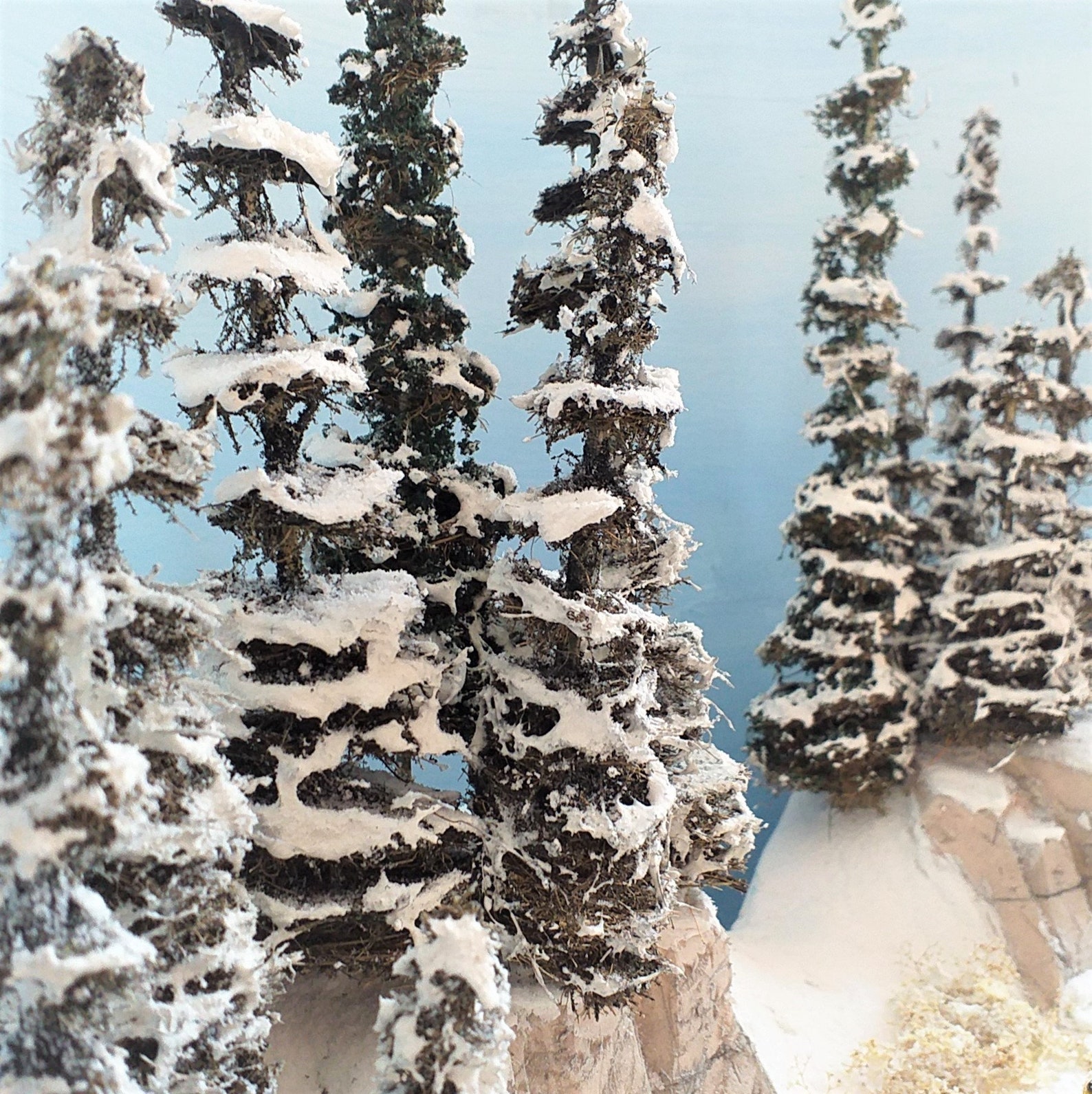 Model Winter Snow Landscape Diorama Scale 1/18 to 1/87 - Etsy