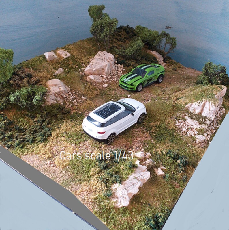 Model Diorama Landscape Display Base for Scale 1/18 to 1/87 - Etsy