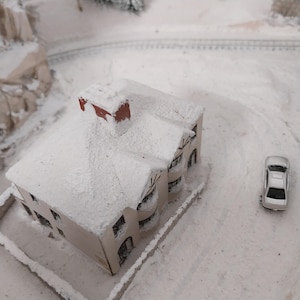 N or HO Scale Railroad Layout Diorama - Etsy
