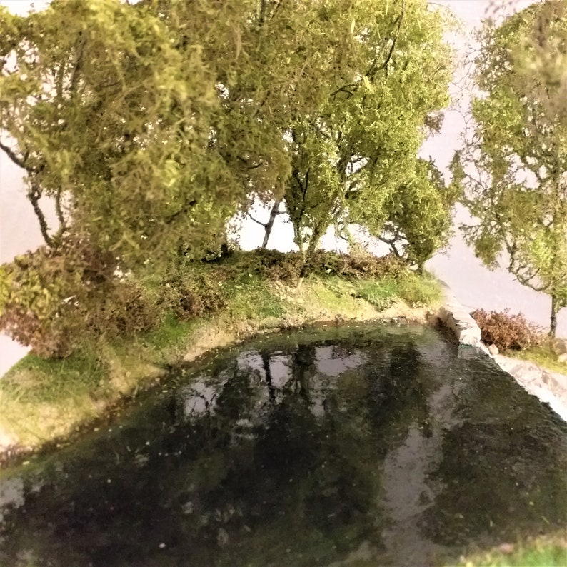 Diorama of the Bronx River Waterfall in Scarsdale, USA. - Etsy