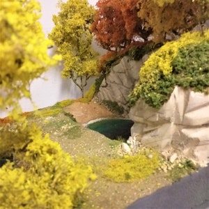 Scenic Forest in Autumn Colours, Scale 1/18 to 1/100 - Etsy