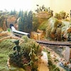 Portable Light Weight Model Train Winter Snow Railway Layout in N Scale ...