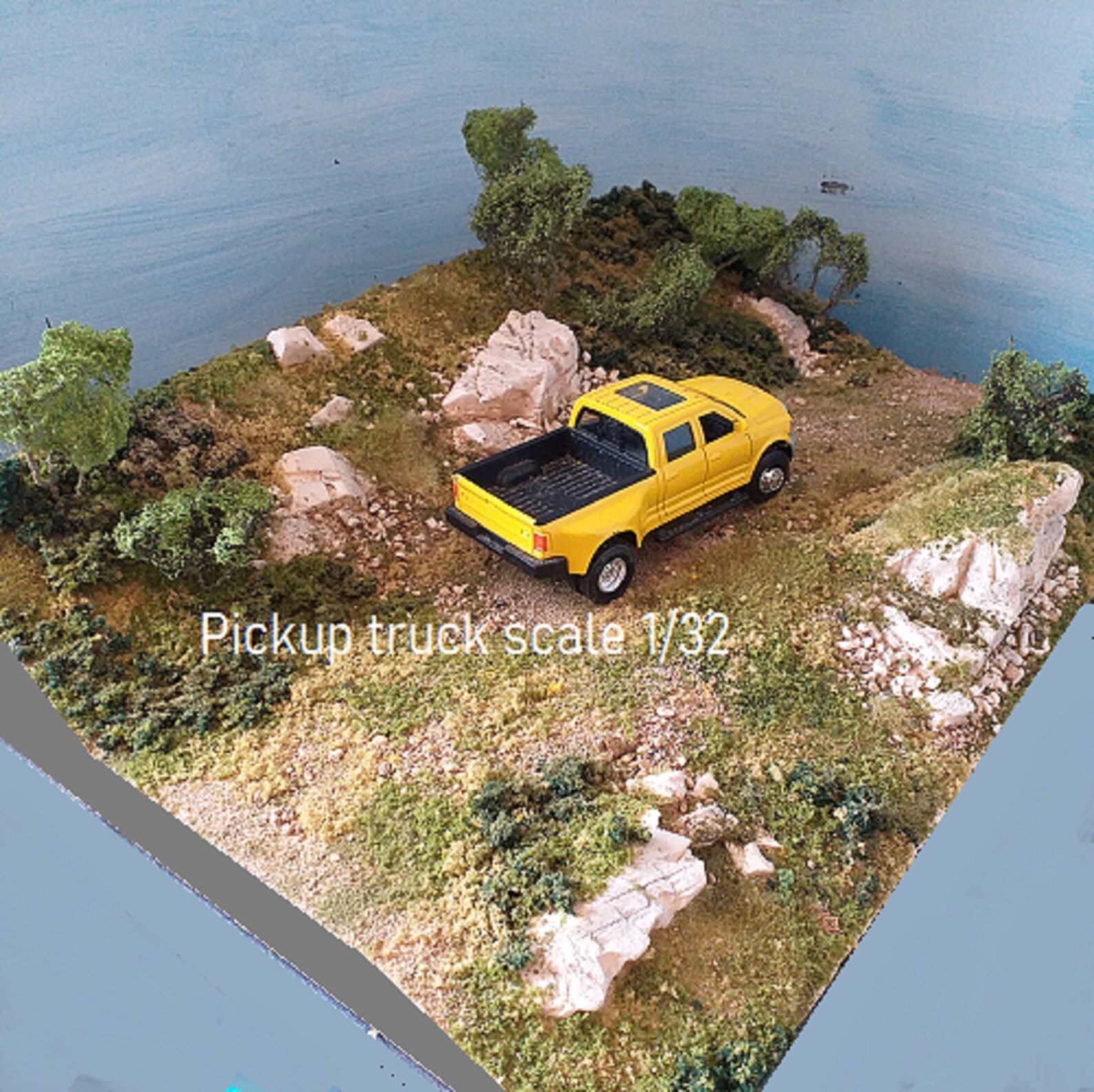 Model Diorama Landscape Display Base for Scale 1/18 to 1/87 - Etsy