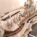 Portable Light Weight Model Train Winter Snow Railway Layout in N Scale ...