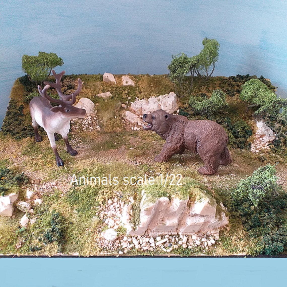 Model Diorama Landscape Display Base for Scale 1/18 to 1/87 - Etsy