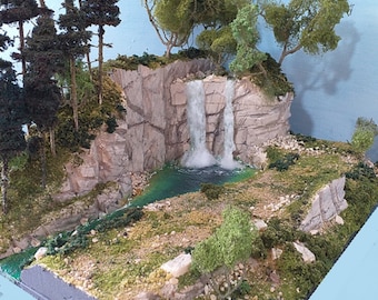 Waterfall Diorama | Etsy